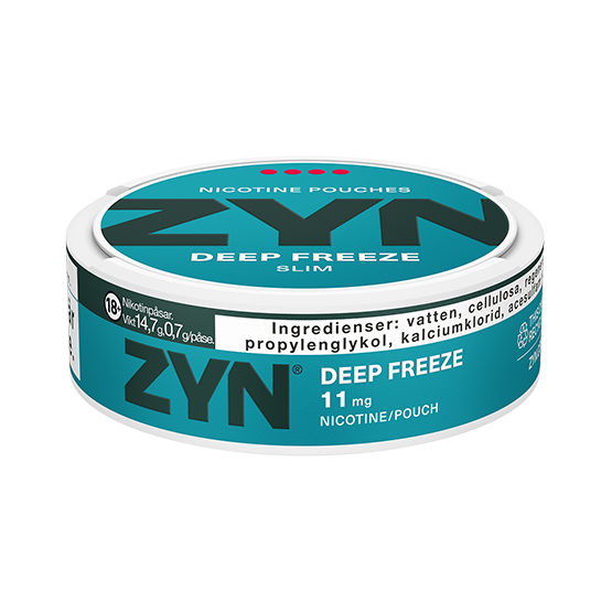 ZYN Deep Freeze Slim Extra Strong: Köp online med snabb frakt